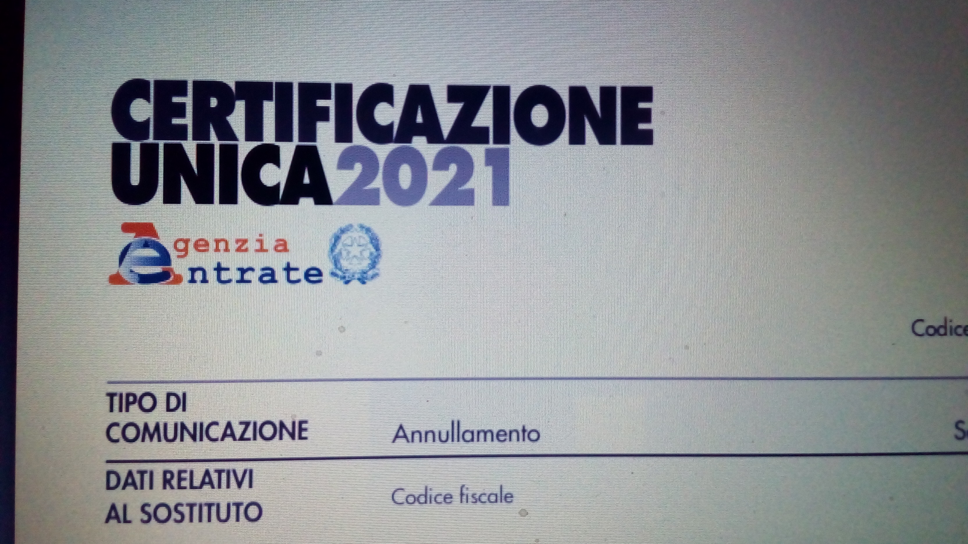 Certificazione Unica 2021: le novità nel modello e la nuova scadenza ...