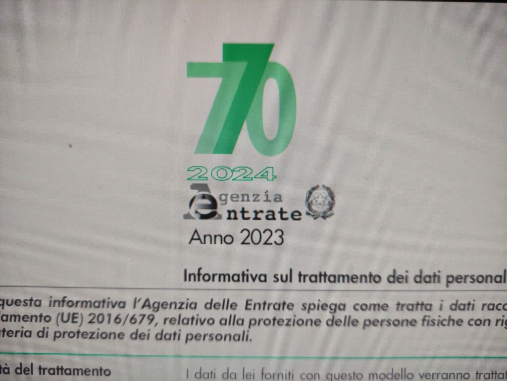 Pubblicato il modello 770/2024, relativo all’anno di imposta 2024, con ...